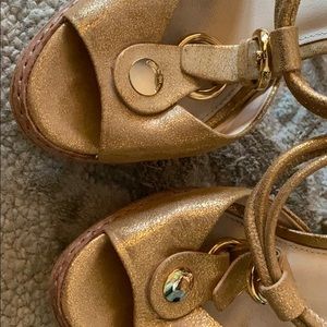 Coach | Shoes | Vintage 99 Coach Metallic Gold Pumps | Poshmark